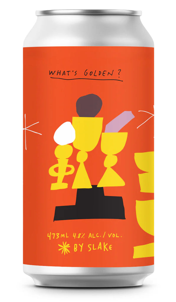 Slake Brewing - What's Golden 473ml – Dominion City Brewing Co.