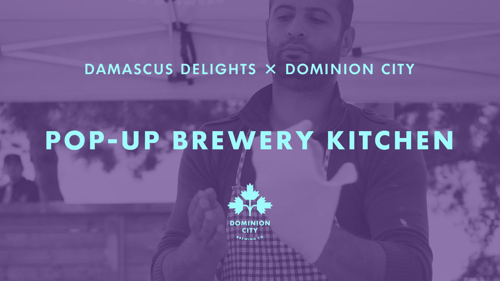 Pop-Up Brewery Kitchen: Damascus Delights – Dominion City Brewing Co.